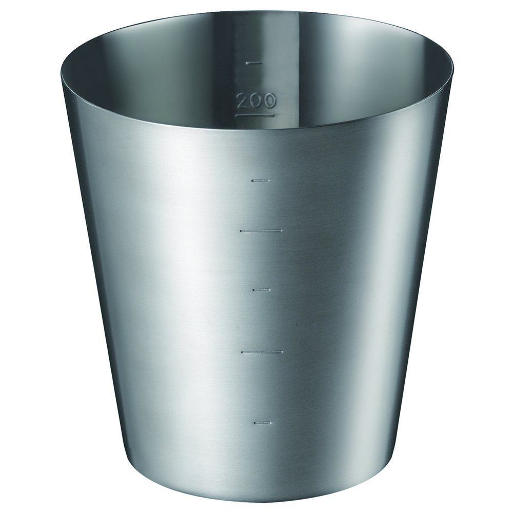 20cm Chrome Stainless Steel Pot, Hammered Finish – Ginkgo International ...